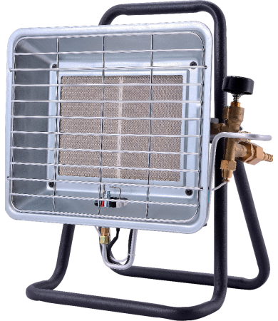 Gas heater freestanding FGHX 145 black metallic/silver