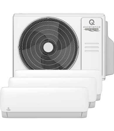 Multi split unit air conditioner pre-filled (1:3) SCM 45 MULTI (2x2.5 ...