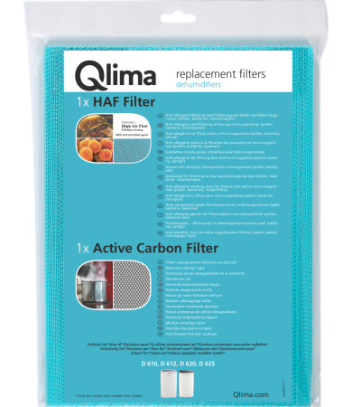 HAF and active carbon filter set DHMCW100631