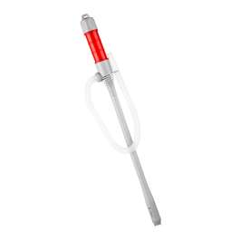 Syphon pump battery operated DP-18 transparent/red